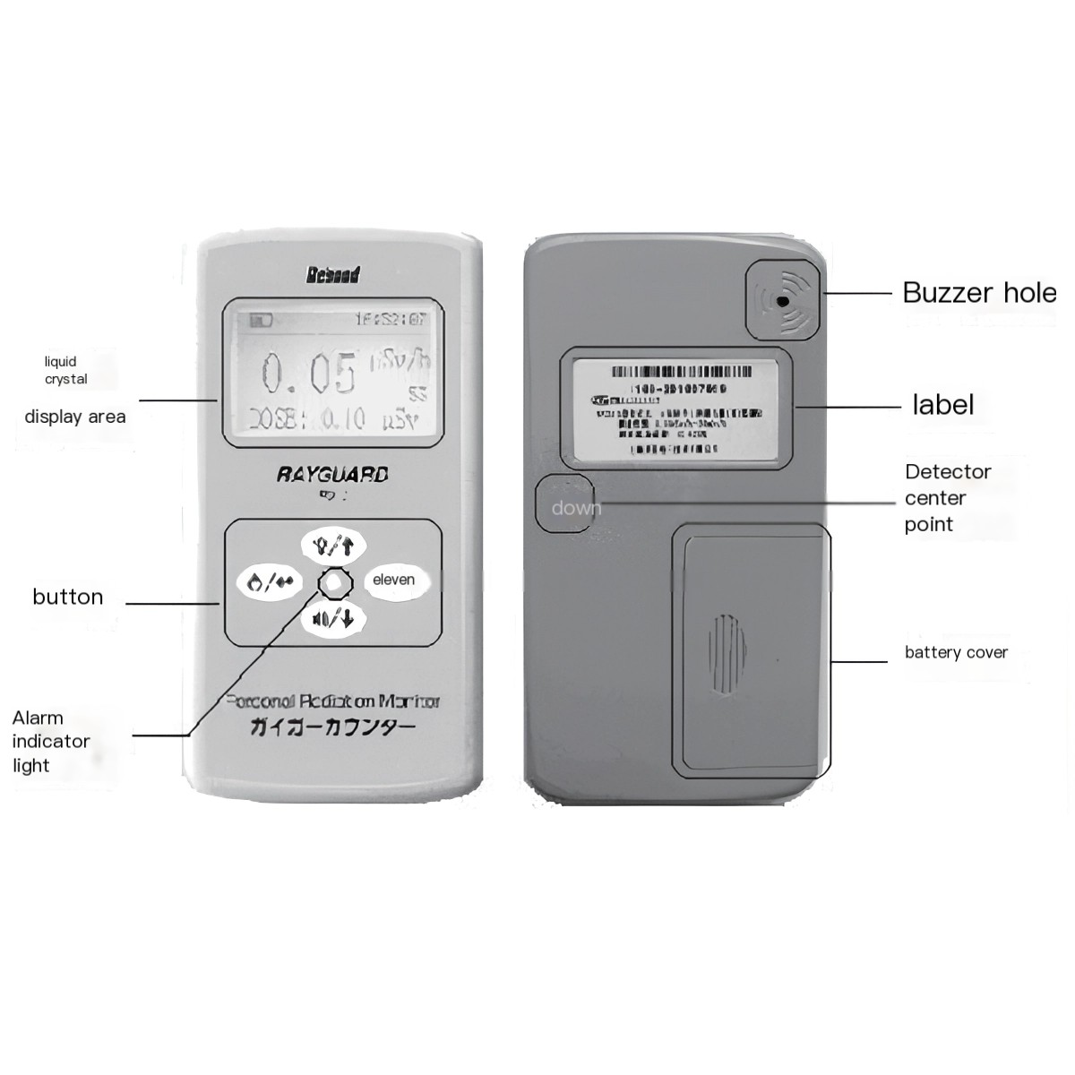 CNDT-SLT-2013 Personal Dose Alarm Instrument - 济宁康华机电科技有限公司